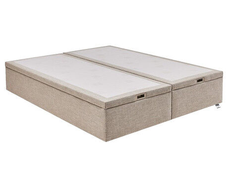 Sommier Tempur Coffre Premium 140x190 naturel tissé | La Compagnie du lit