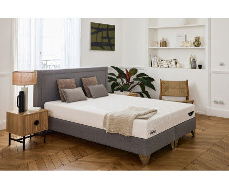 Tête de Lit Tempur Pure 140 cm Gris Tisse | La Compagnie du lit